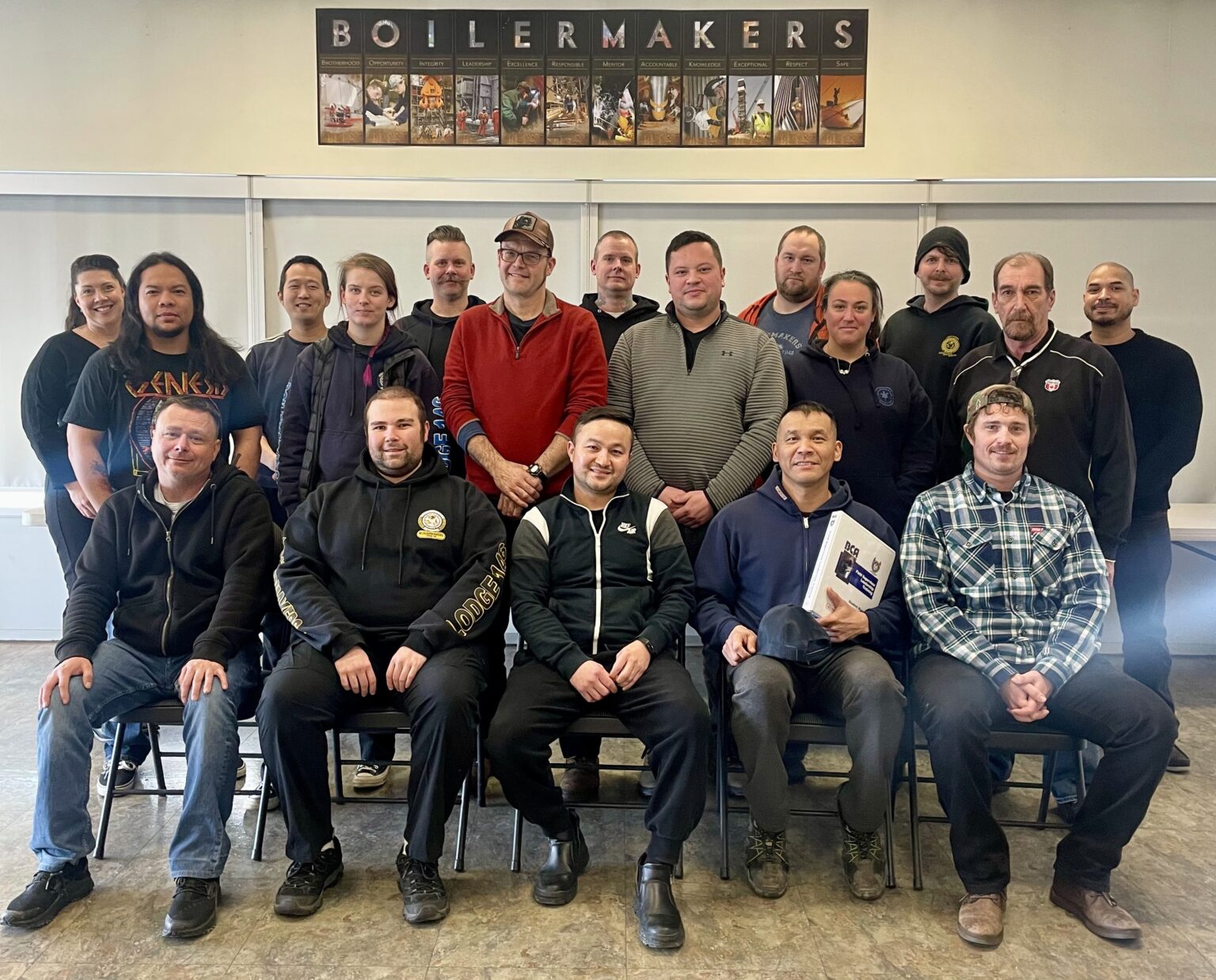 Local 146 hosted Field Supervisor Leadership course in Calgary, Alberta
