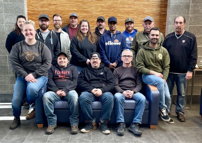 Local 146 hosted Field Supervisor Leadership course in Edmonton, Alberta
